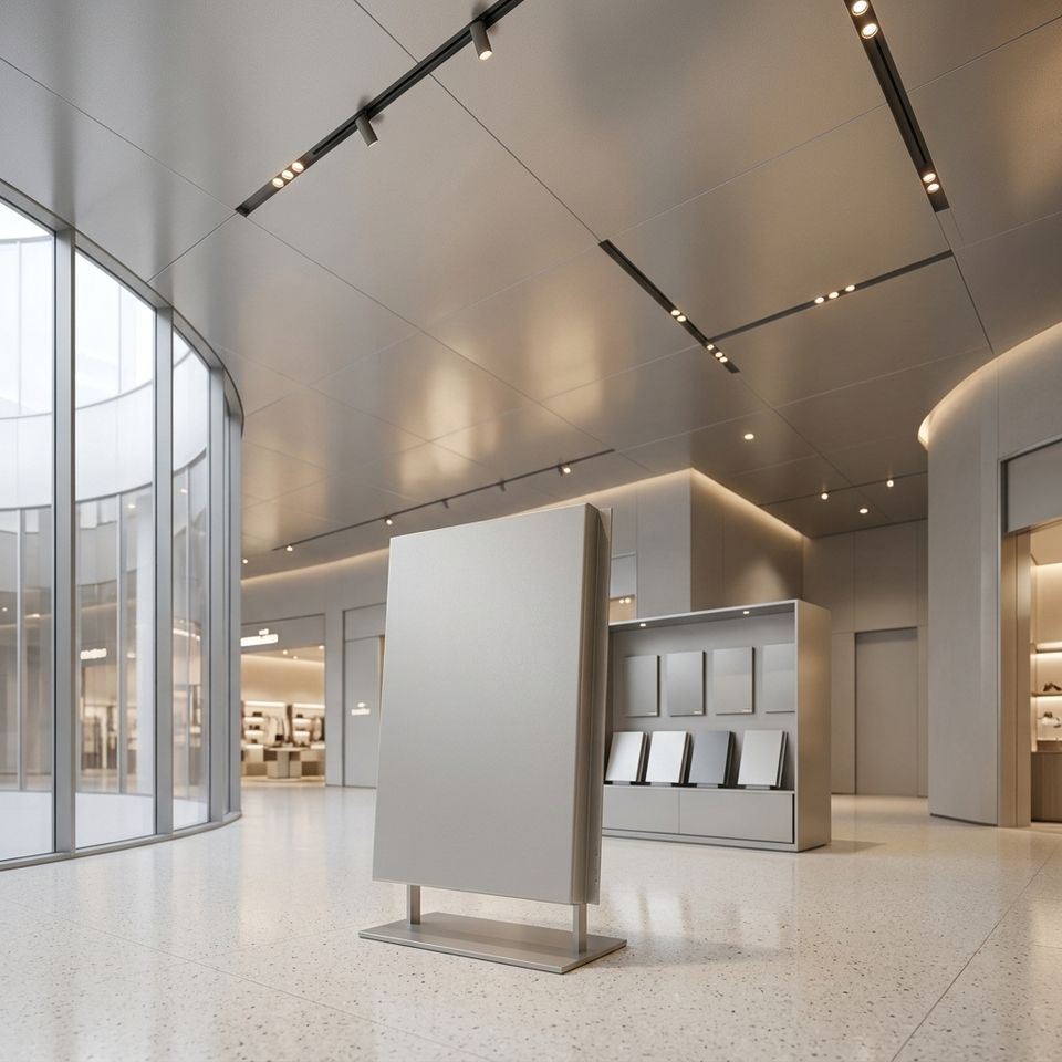 Modern Clip-in Aluminum Ceiling Tiles 600x600 Acoustic Aluminum Plafond ...