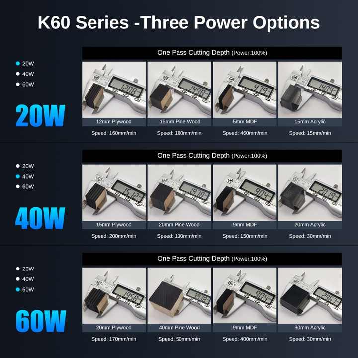 LASER TREE K60 - High Power Adjustable Laser Module