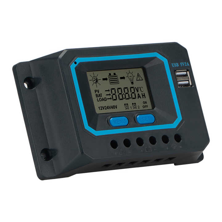 GCSOAR 40A PWM Solar Charge Controller MPPT Type for Solar Energy Systems for Camping Equipment ...