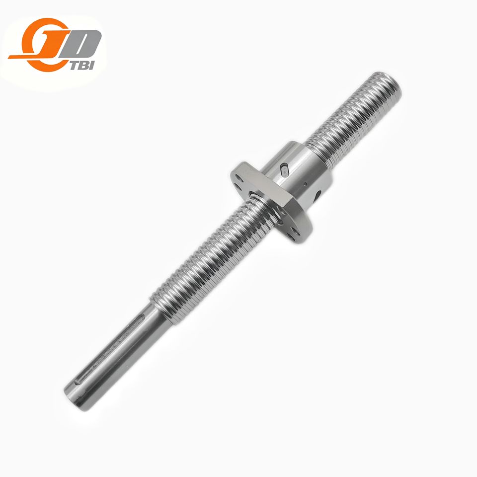 High-precision TBI Ball Screw with Bearing Nut, Diameter 32mm, SSR3205 ...