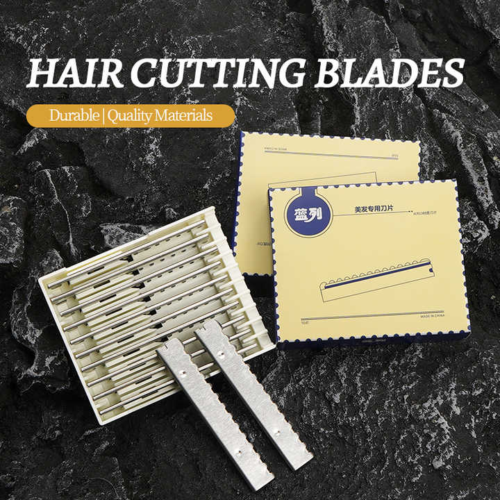 Salon Hair Cutting Tools Accessory Hair Shaper Razor Blades 10 Pieces ...