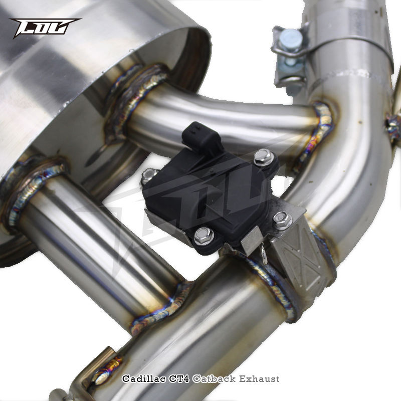 Auto Valvetronic Catback for Cadillac CT4 2.0T 2019-2023 Y Midpipe ...