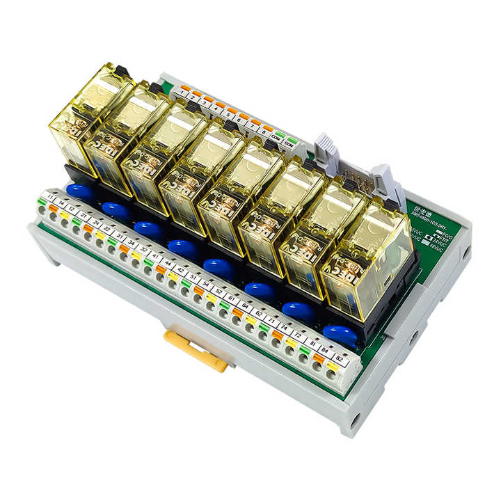 8-Channel Digital Output Relay Module with Varistor High Power Contact ...