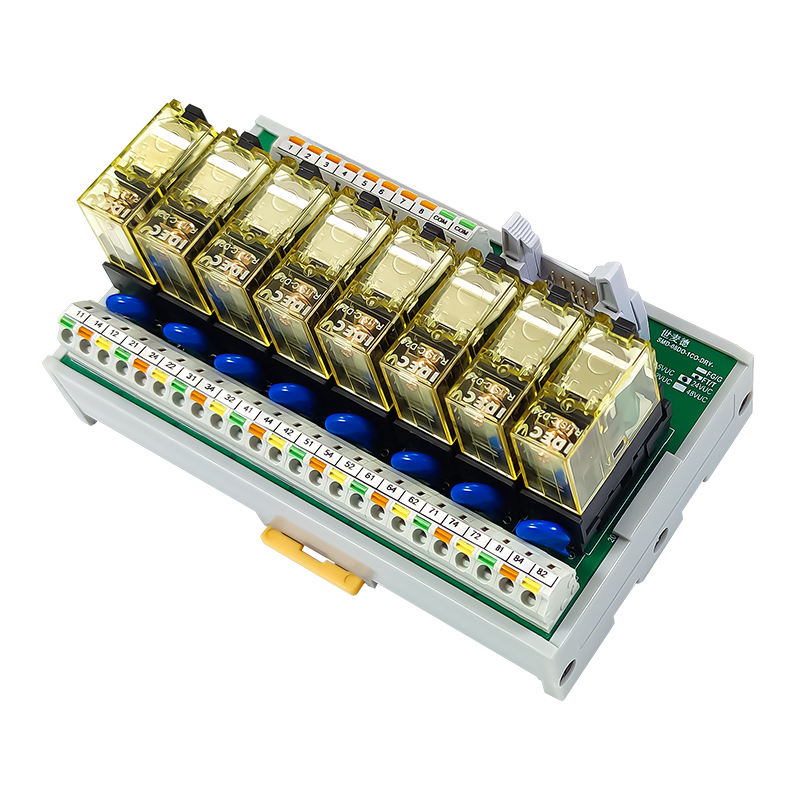8-Channel Electromagnetic Digital Output Relay Module Varistor High ...