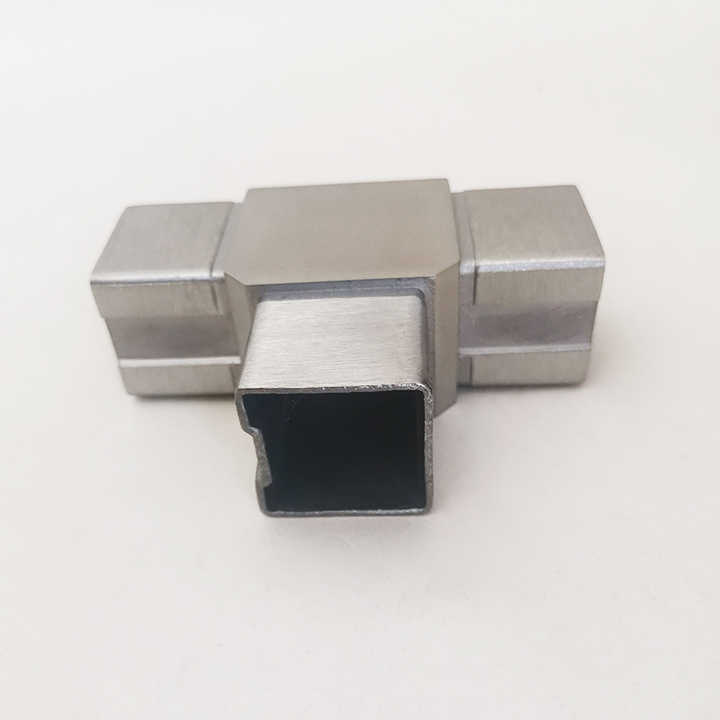 Stainless Steel 3-way Tube Connectors For Railings - Oem/odm