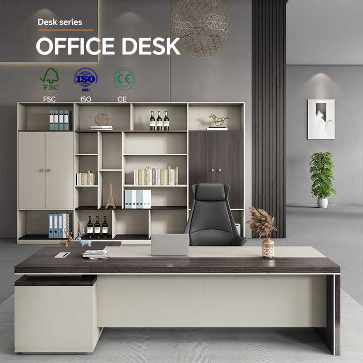 Luxury Boss Desk - Custom Office Modern Desk Furniture