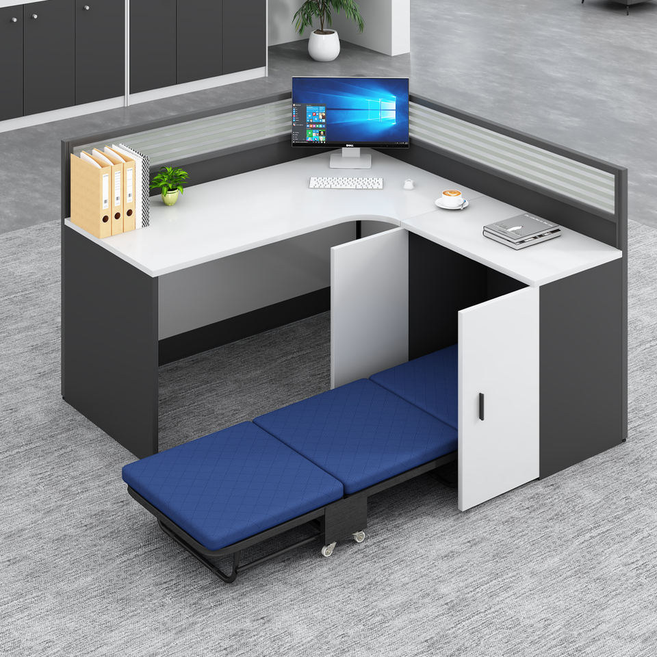 Modern 2 4 6 8 Seat Office Desk Wooden Panel Workstation Furniture Open ...