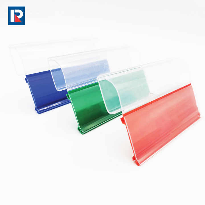 Plastic Pvc L Data Strips Sign Clips Bar Sticky Shelf Mounted Price ...