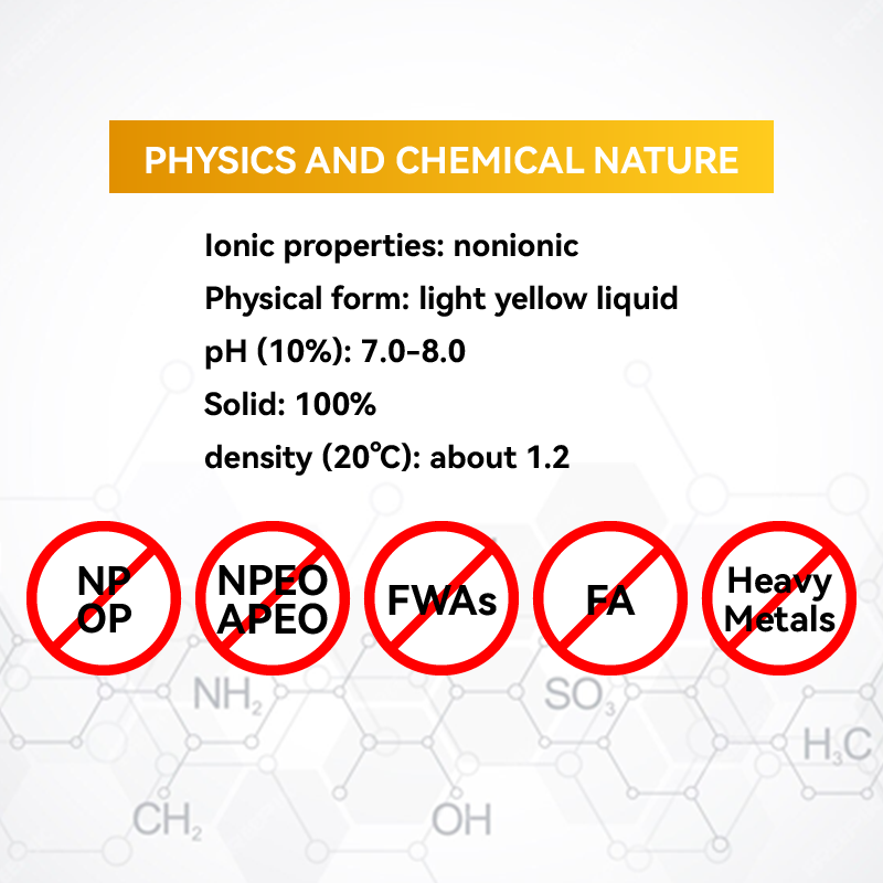 RS-PX Pure Polyester Alkaline Reducing Detergent for Textiles