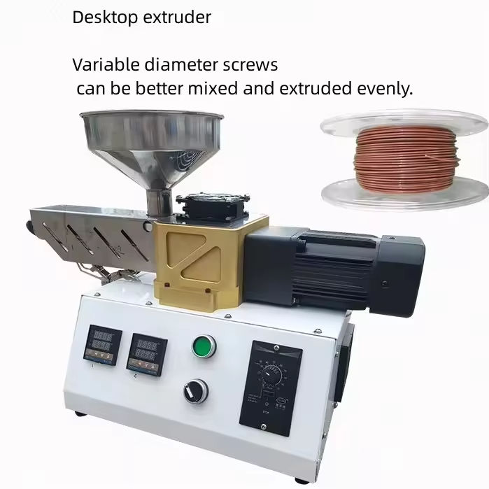 SJ25 Single Screw Extruder Laboratory Extruderf for 1.75mm or 3mm ...