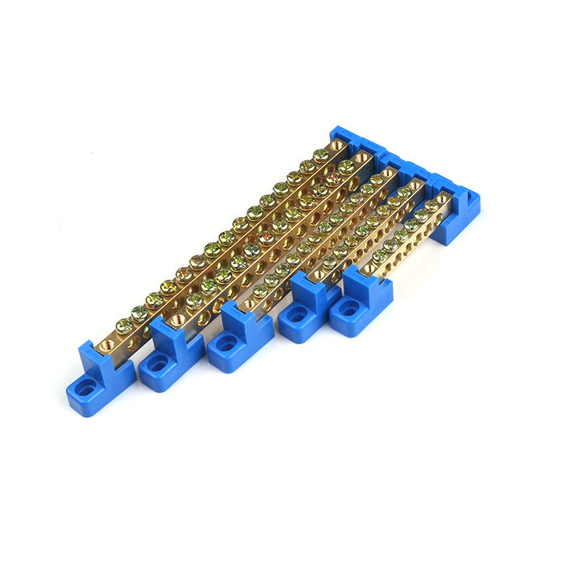 Robust 8mmx12mm Neutral/Earth Terminal Block-Bridge-Style Busbar 100A ...