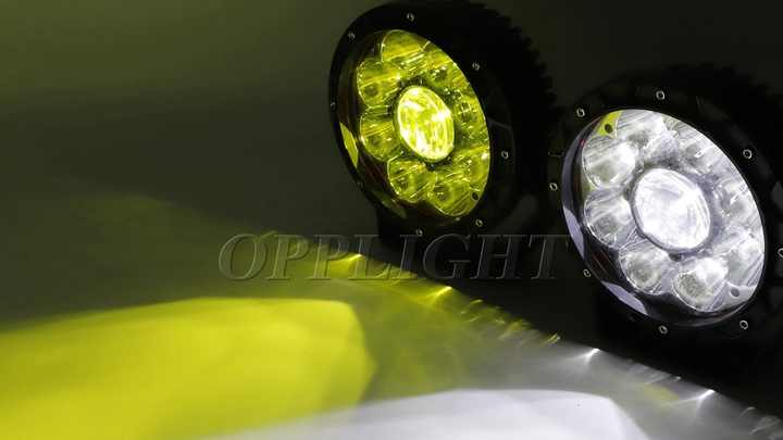60W 7Inch Round Not Laser Offroad Truck Round Led Driving Lamp Focos ...