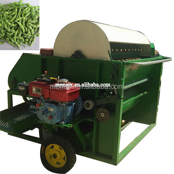 300kg/h Soybean Harvester| Soybean Collecting Picking Machine| Soya Pea ...