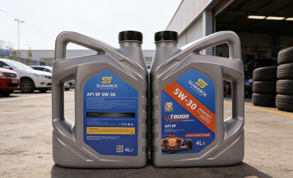 SUMARCK/OEM Auto Engine Oil SP 5W30 Fully Synthetic Premium Grade Base ...