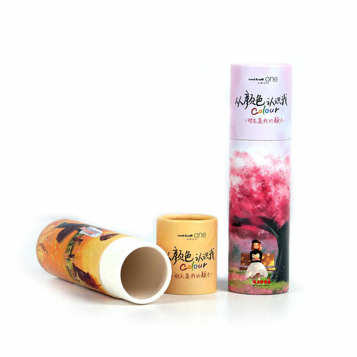 Custom High Quality Packaging Service Kraft Paper Tubes Pencil ...