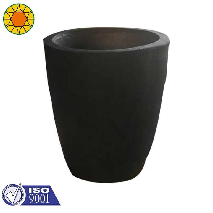 Customized Graphite Coated Crucible 20KG 50KG for Aluminum Melting ...
