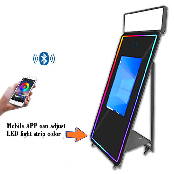 2024 Mirror Selfie Photo Booth Machine - Fun & Creativity