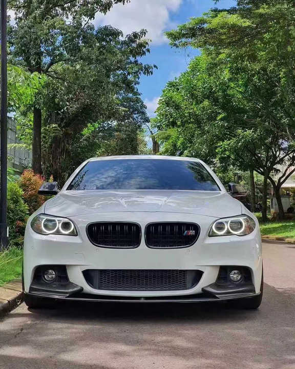 BMW F10 M Sport Carbon Fiber Front Lip Bodykit - 2010-2021