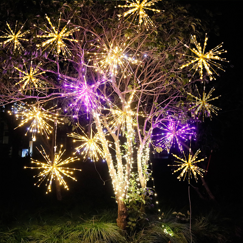 DM23073 Hanging Firework LED string light-Taizhou Deco-Maker Arts and ...