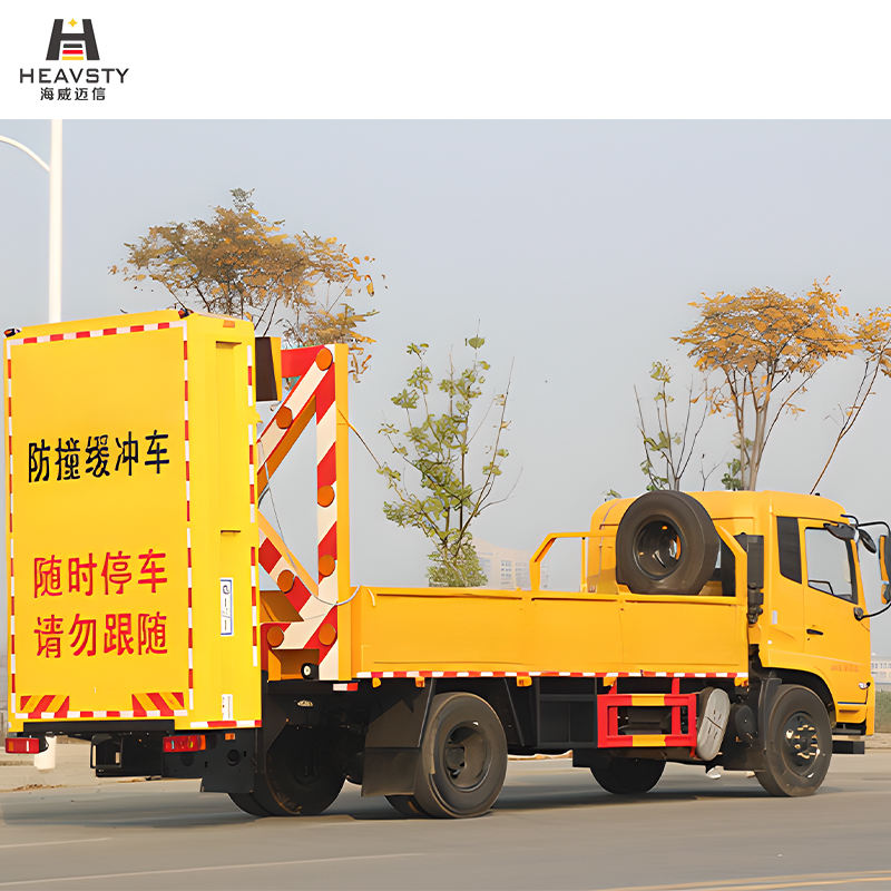 210HP for Diesel Crash Cushion Truck High-Efficiency Road Safety ...