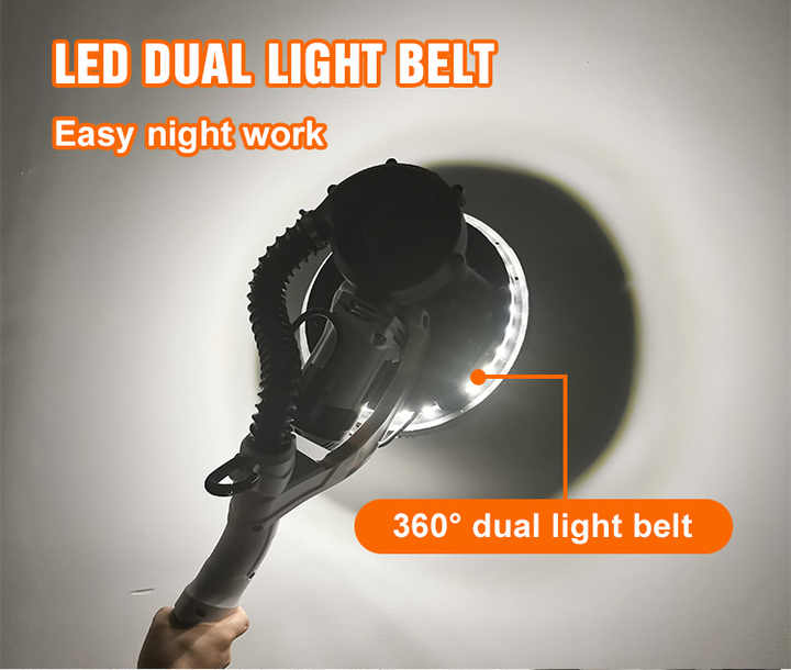 GZD LED Light Giraffe Drywall Sander - High Power & Efficiency