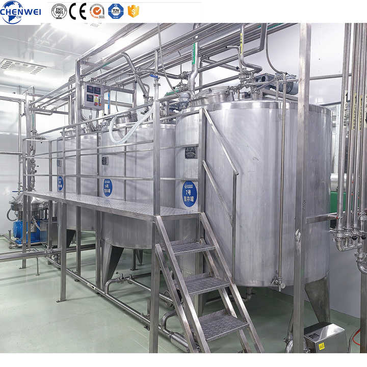 Complete Milk Processing Plant - High Productivity Equipment
