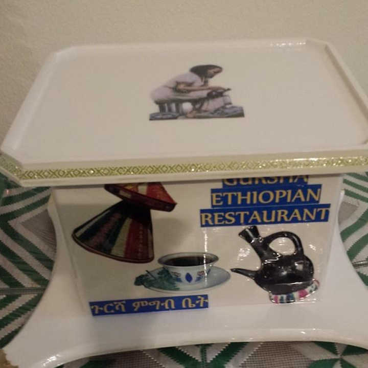 Traditional Ethiopian Eritrean Rekebot Habesha Coffee Table
