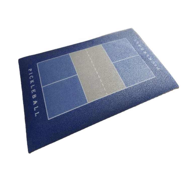 Custom Anti-Slip 3D Printed PVC Pickleball Court Mats ODM