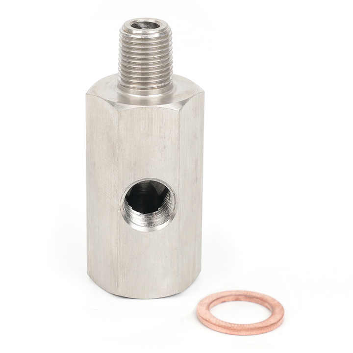 1/8" NPT Oil Pressure Sensor Adapter - Stainless Steel Turbo Fitting ...