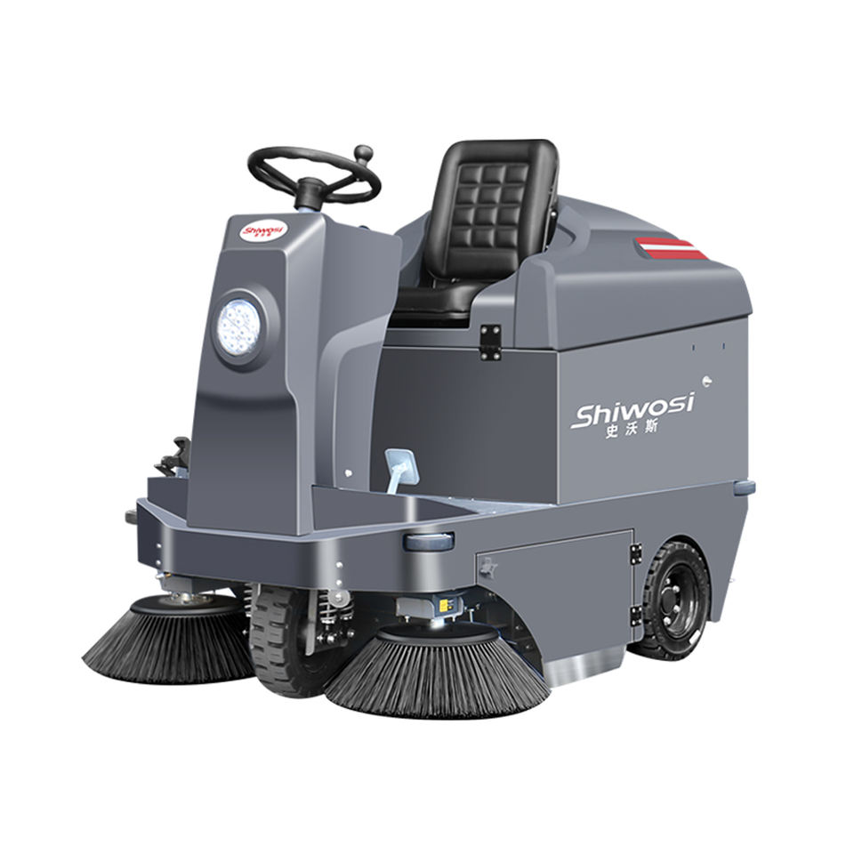 Shiwosi Battery Powered Auto-Cleaning Ride-on Sweepers
