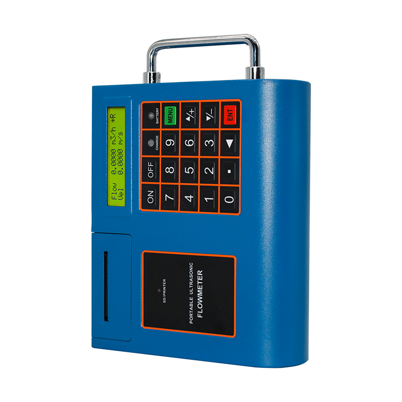 Ultrasonic Clamp-On Flow Meter +/-1% Accuracy Aluminum Alloy ...