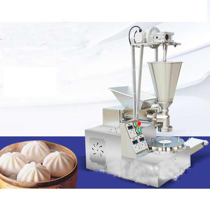 High Efficiency Automatic Chinese Steamed Baozi Momo Siopao Making Machine Steamed Bun Making ...