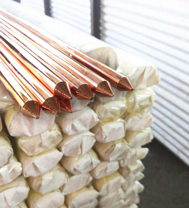 Durable 5/8 Copper Clad Steel Earth Rods from Chinese Supplier
