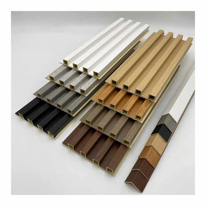 Custom Wpc Tubes Plastic Hollow Square Tubes Outdoor 3d Wpc Decorative ...