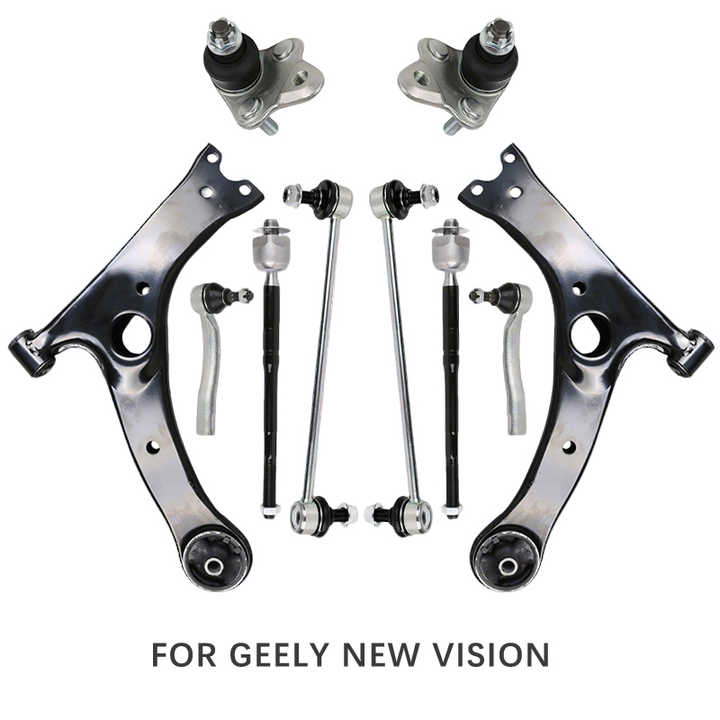 Geely Monjaro Coolray Gx3 Pro Emgrand Ec7 팬더 컨트롤 암 볼 조인트 타이로드 엔드 스태빌라이저 ...