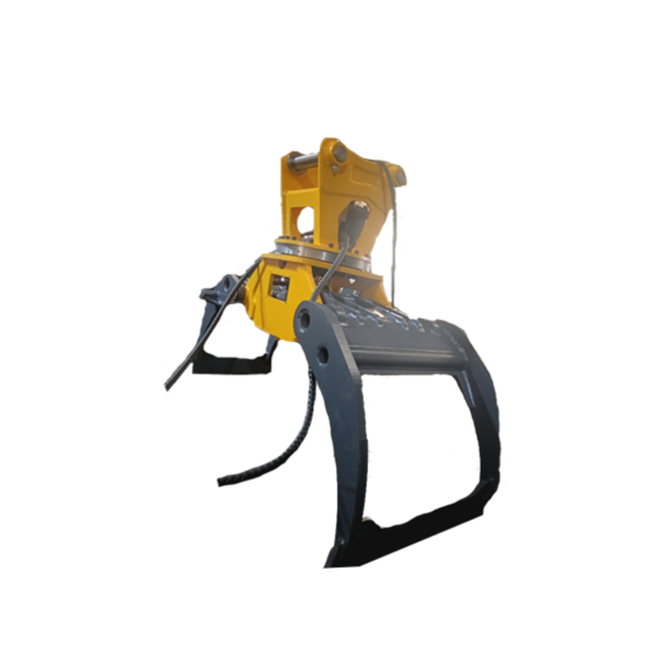 Hydraulic Light Log Grapple Attachments for Excavators Mechanical Core ...