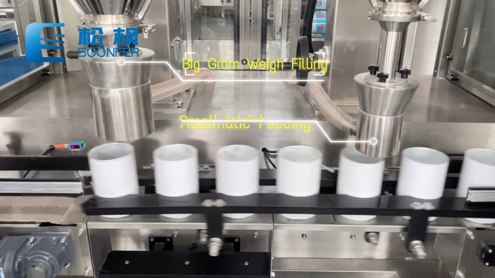 Automatic Whey Protein Powder Filling Machine - Soonfer