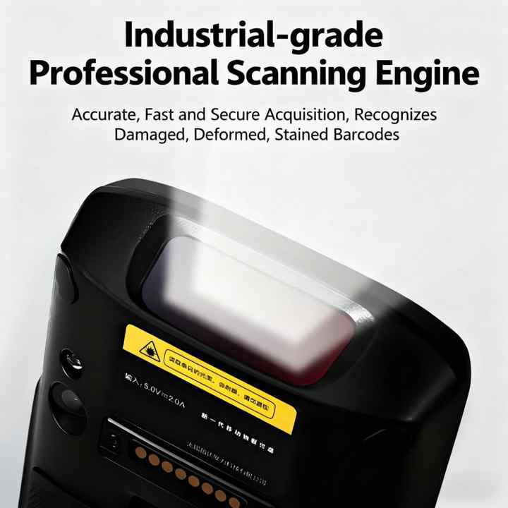 Android 14 Handheld PDA 6G+64G Memory 1D 2D Mobile Barcode Scanner ...