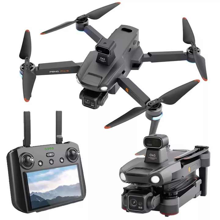 S810 PRO DRONES Drone 3-Axis Gimbal Camera Obstacle Avoidance 5G GPS ...