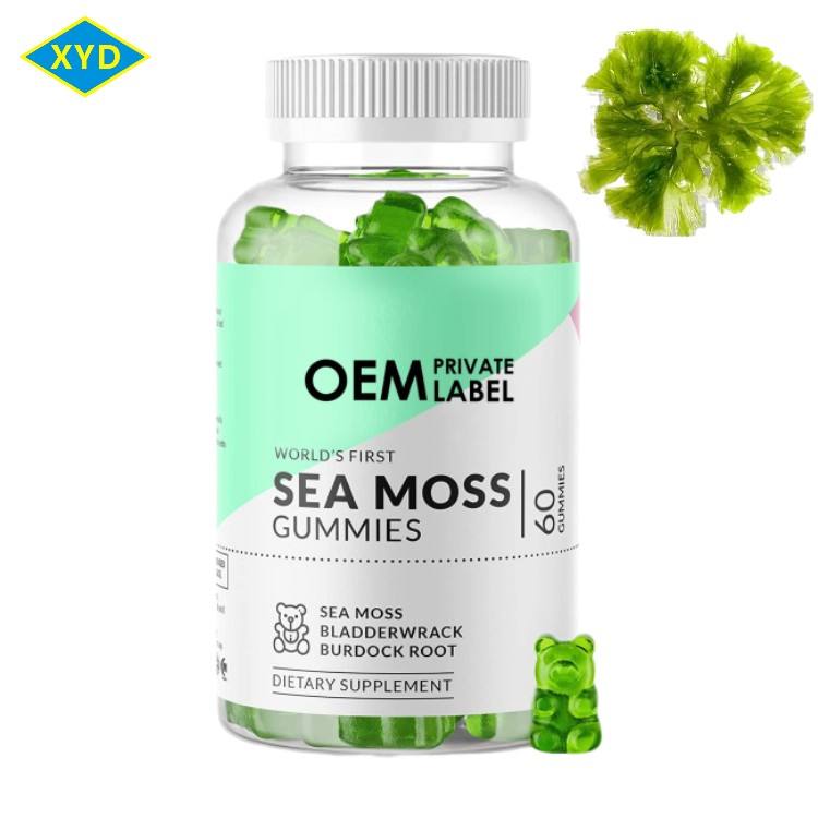 Wholesale Bear Vegan Organic Seamoss Gummies - Pure Natural