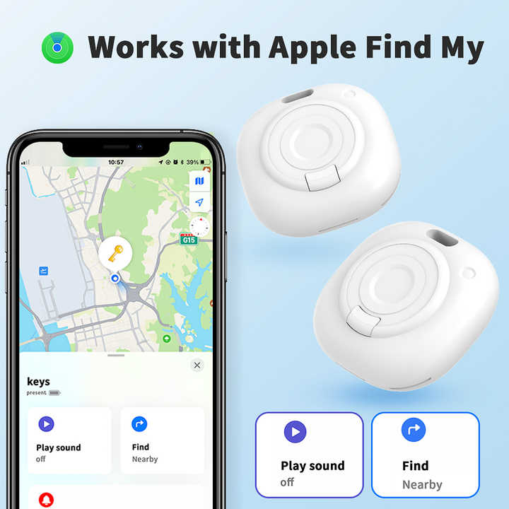 Custom Logo Personal Item Finder - Anti-Lost Alarms Air Tag Tracker Locator