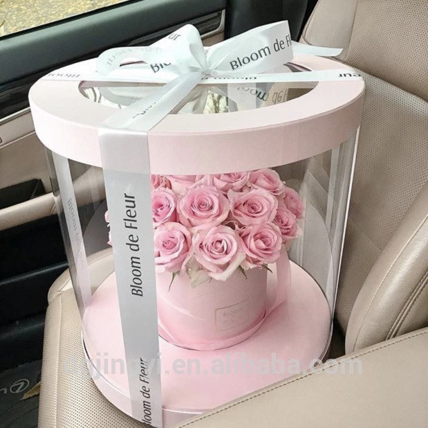 Transparent Flower Boxes - Elegant and Durable Packaging