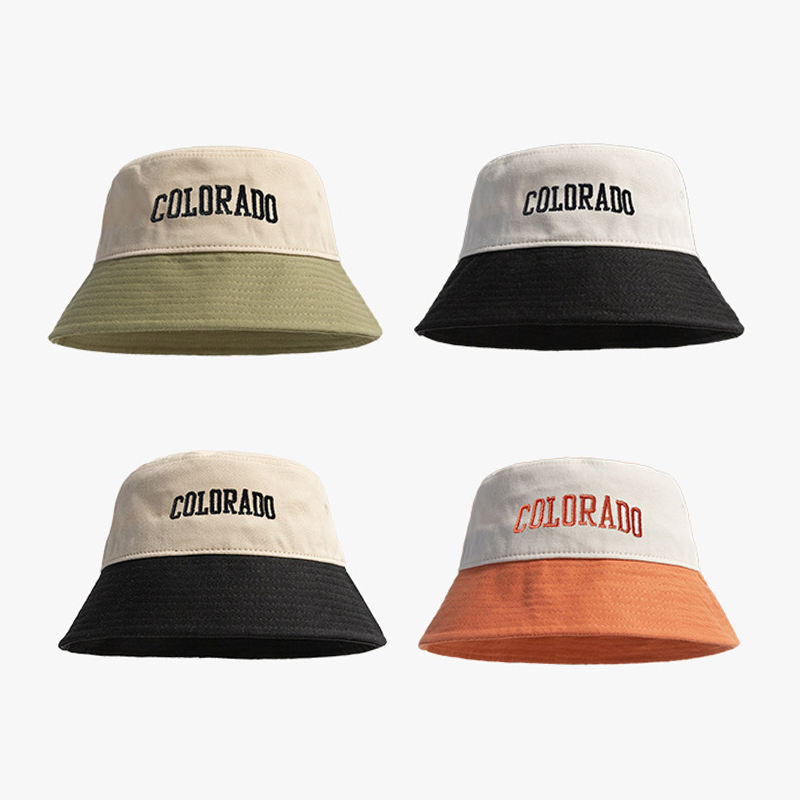 Custom Design Spring Summer Wide Brim Fisherman Cool Embroidered ...