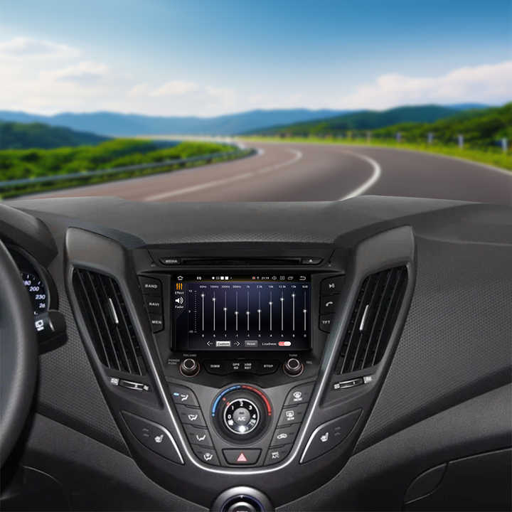 Hyundai Veloster 2011-2017 Touch Screen Car Radio with GPS Navigation ...
