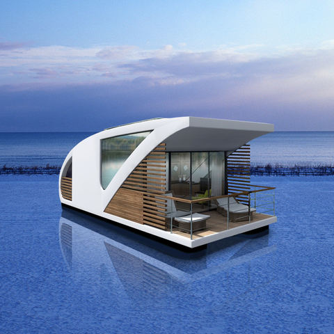 Modern Mobile Home On The Water Modular Home Small Floating Homes Tiny ...
