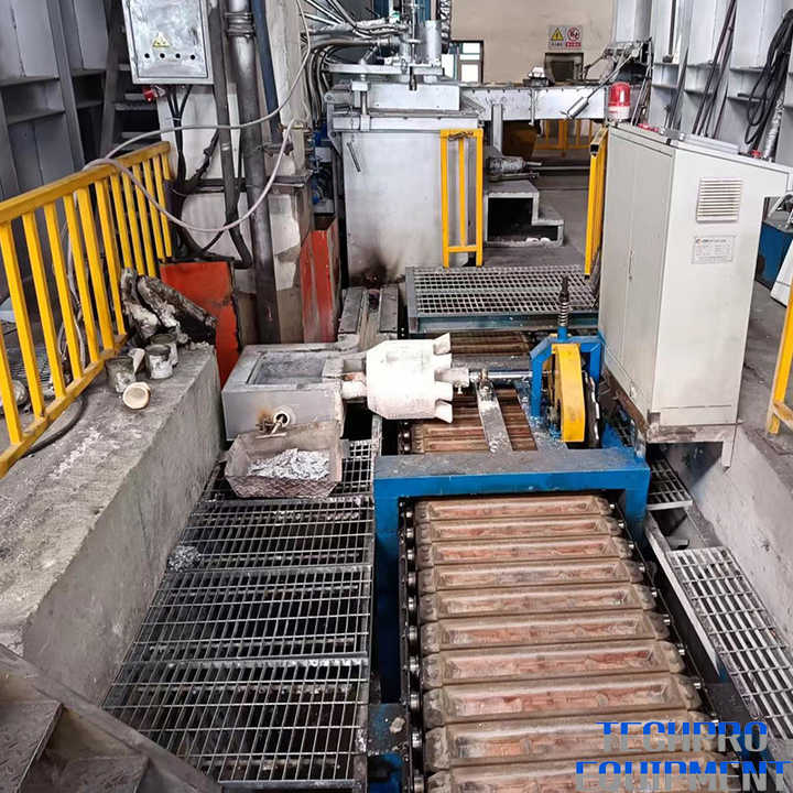 11M Conveyer Metal Casting Machinery Waste Aluminum Copper Recycling ...