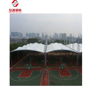 Basketball Court Shade Canopy - Durable & Versatile Design
