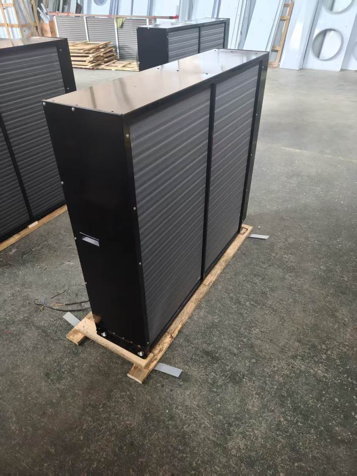 10hp~30hp H Type Four-Way Air-Cooled Condenser Fins Copper Tube for ...