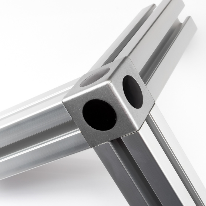 Aluminium 3 Way Framing Corner Connector - Langle LE-3TK-30