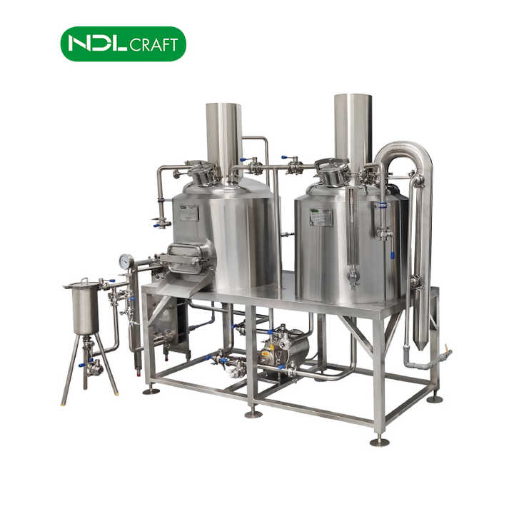Stainless steel conical fermenter micro beer brewing equipment 100L ...